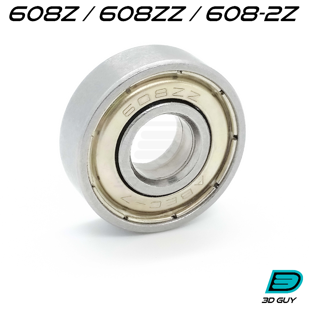 608ZZ 608 ZZ 608Z Z 608-2Z Bearing Double Metal Shielded -Scooter Spool ...