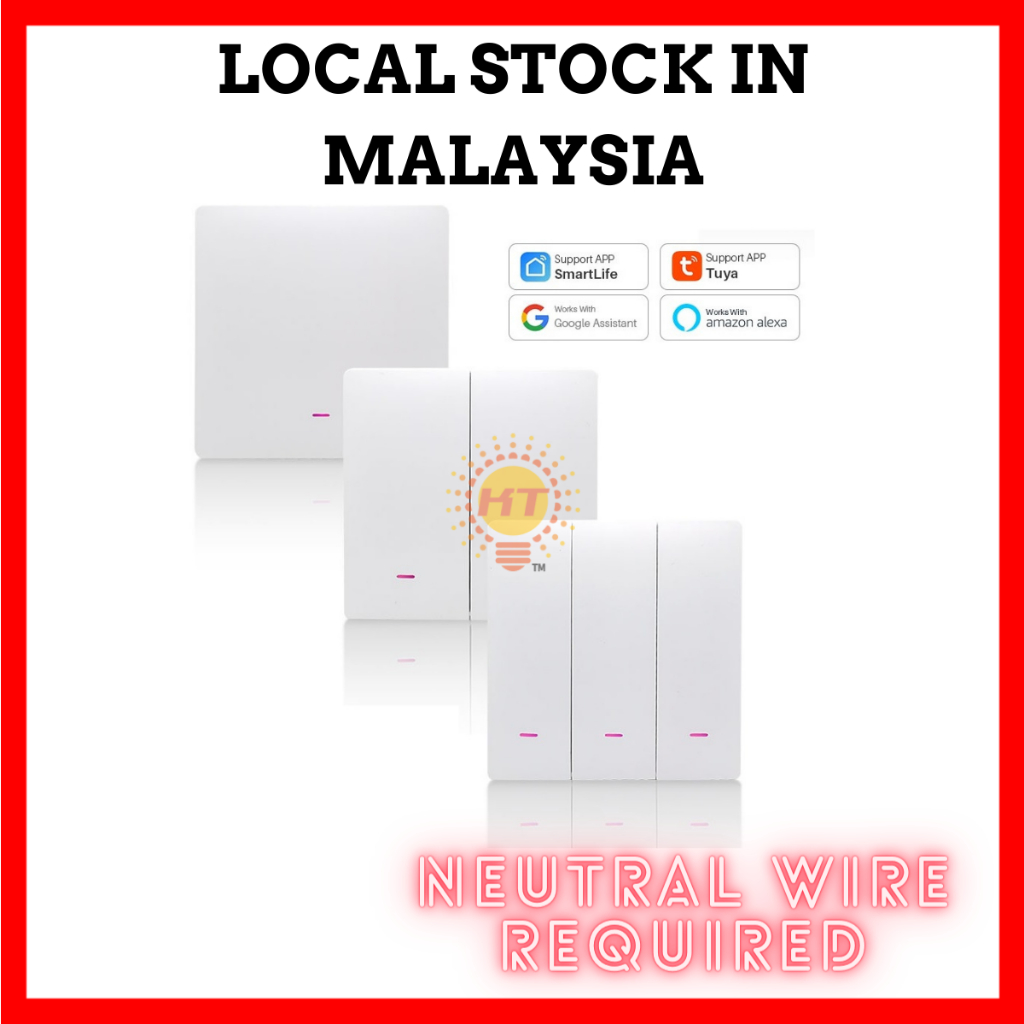 Smart Life mechanical WIFI smart switch (Neutral version) | Shopee Malaysia