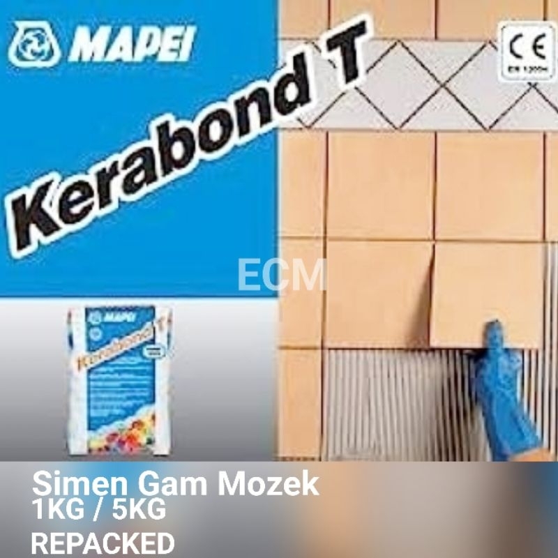MAPEI KERABOND T GREY (4KG REPACKED) SIMEN GAM BERKUALITI Cementitious ...