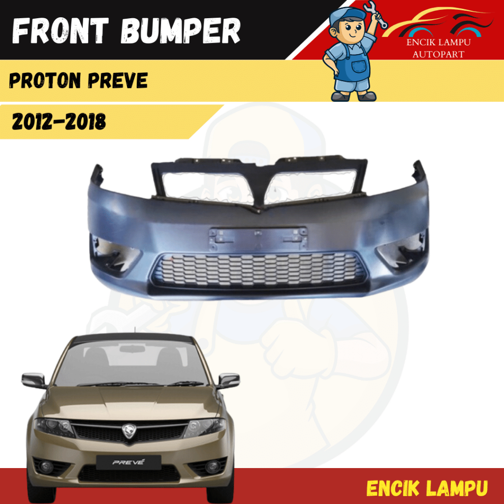 Proton Preve 2012 - 2018 Front Bumper Hadapan 100% New High Quality ...