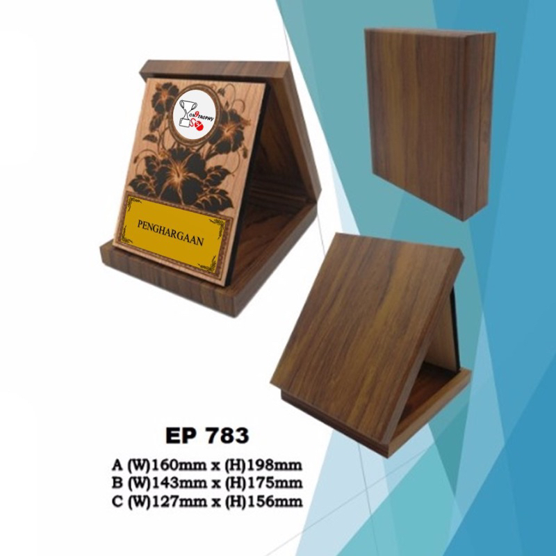【READY STOCK】PLAQUE*PLAK KAYU KOTAK EP783 | Shopee Malaysia