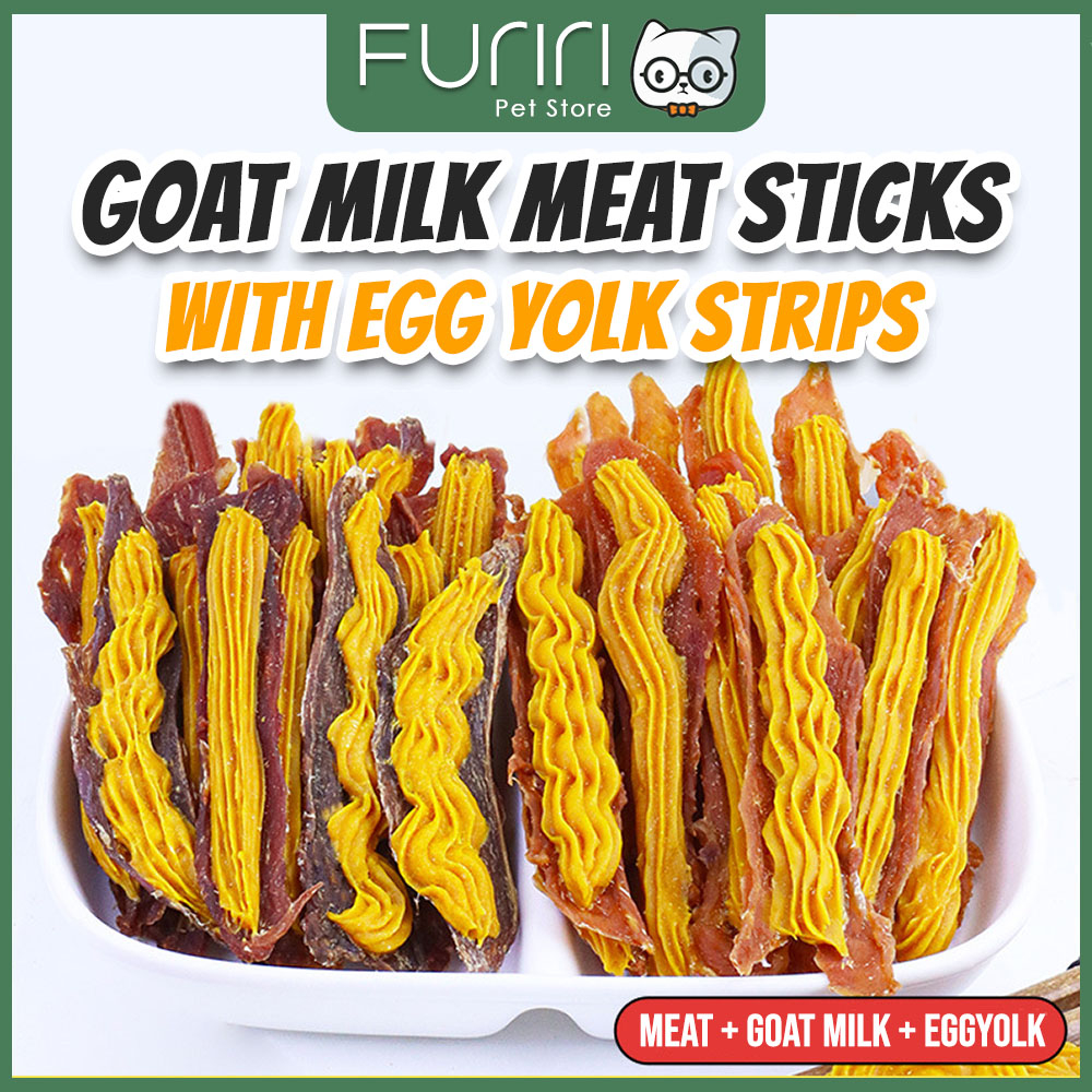 Furiri 250g 500g Milk Egg Yolk With Crispy Chicken Duck Dried Meat ...