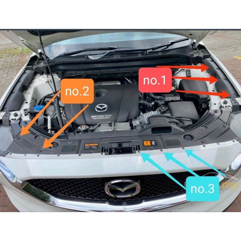 mazda cx5 clip & rivet | Shopee Malaysia