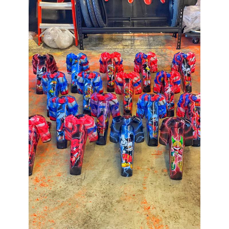 CLEAR STOCK MATGUARD / MATGAT AIRBRUSH MOTOR EX5 DREAM 🥰 | Shopee Malaysia