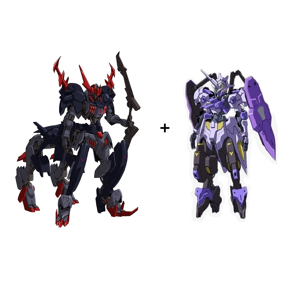 GUNDAM HG 1/44 Bash Model Kit Gundam Barbataurus + Kimaris Vidar ...
