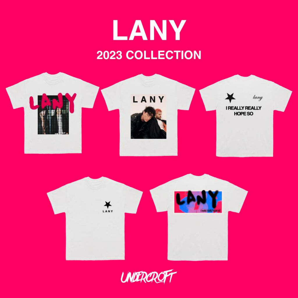 LANY 2023 Collection Merchandise Shirt I REALLY REALLY HOPE SO by ...