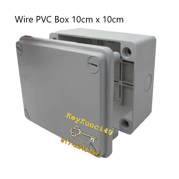 PVC Container Wire Junction box 10x10x5cm Enclosures Box | Shopee Malaysia