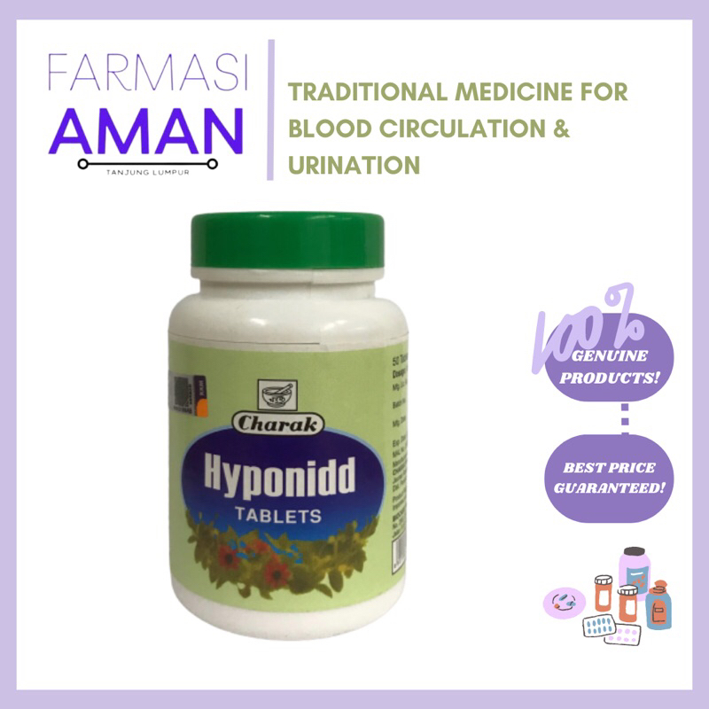 Charak Hyponidd Tablets 50's | Shopee Malaysia