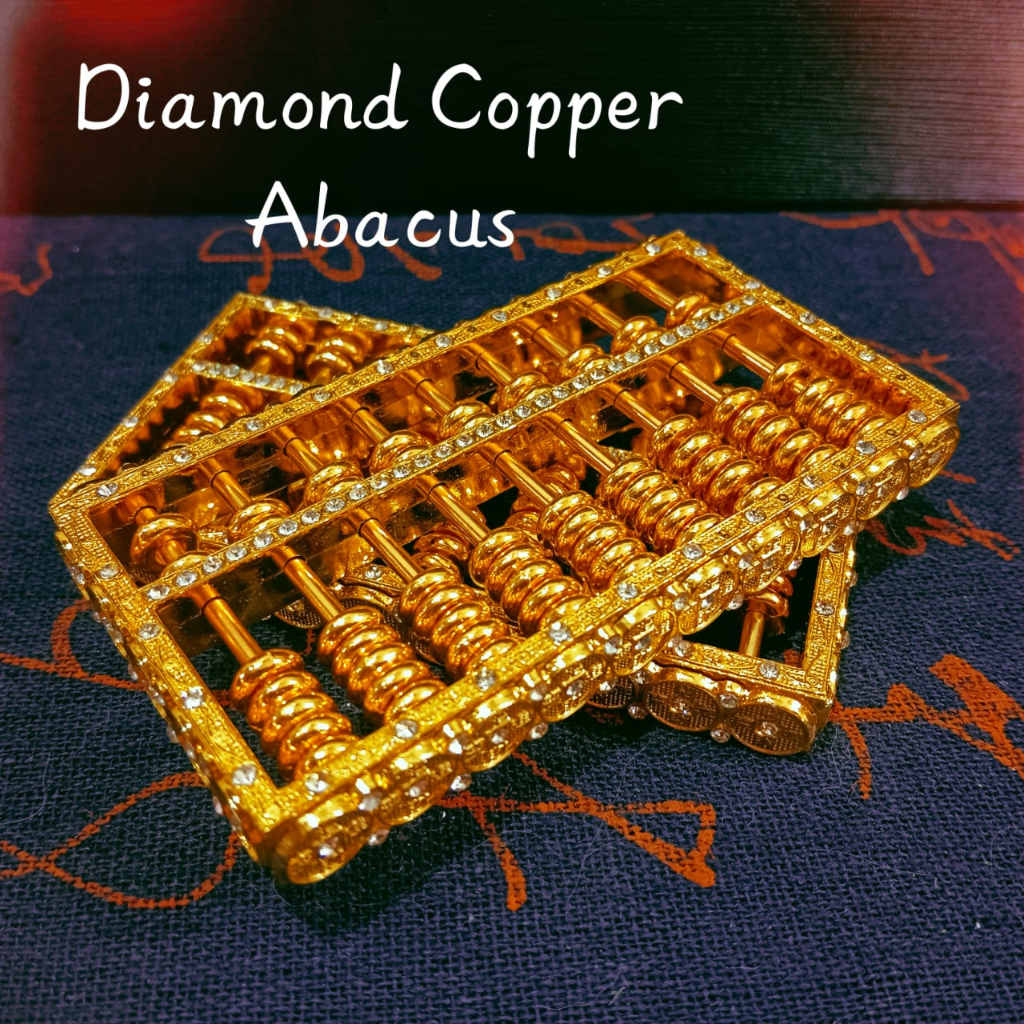 [Fortune Destiny] Feng Shui Copper Movement Abacus (Diamond) 铜算盘(钻石) 5x9cm | Shopee Malaysia