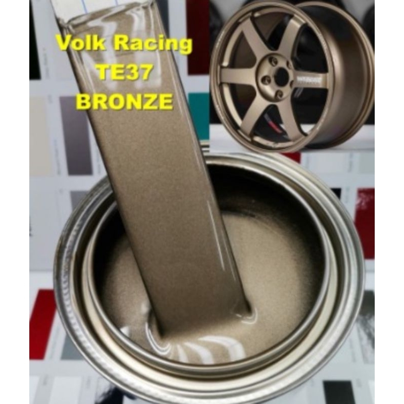 Volk Racing TE37 BRONZE/2k paint/cat bancuh/cat 2k/colour SPORTRIM ...