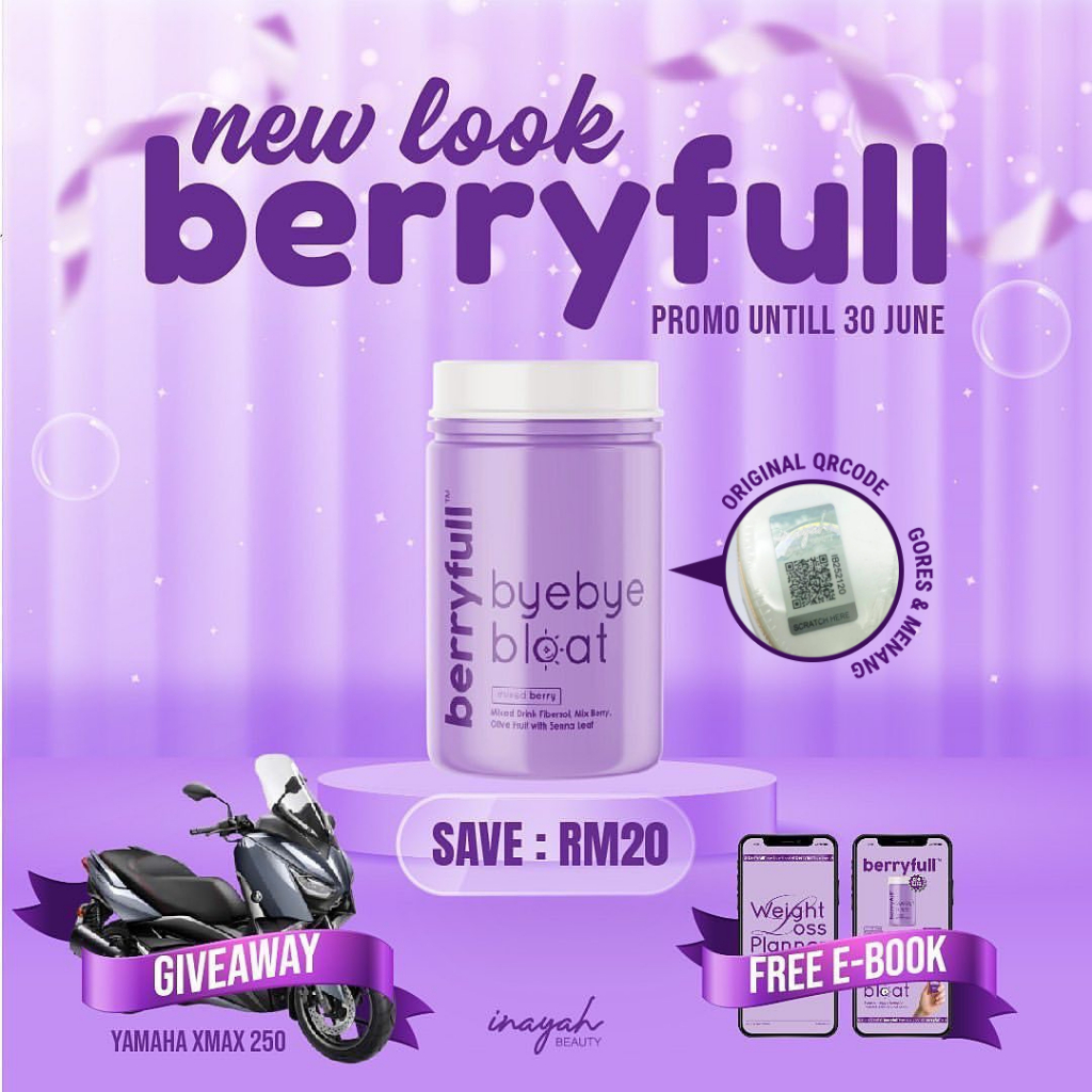Berryfull / Baru New Look Berry Full Inayah Beauty / Break Oat / Weight ...