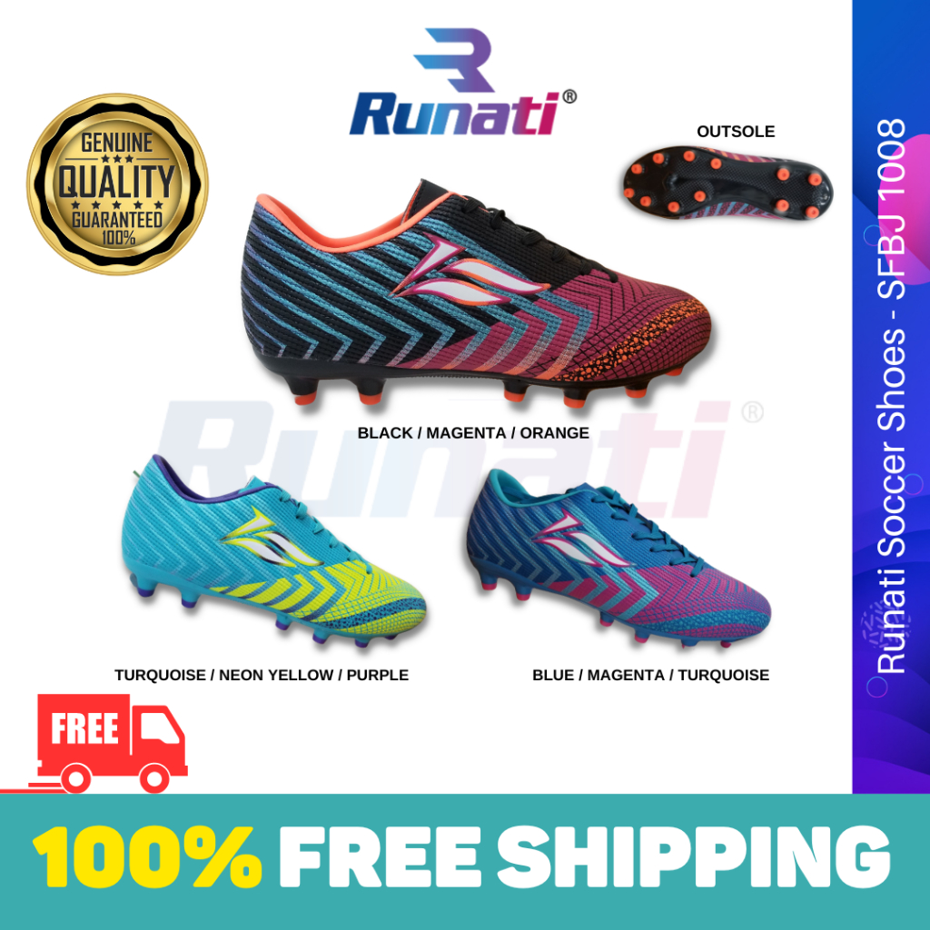 [ NEW ARRIVAL ] Runati Men Soccer Boot Football Shoe Kasut Bola Padang ...