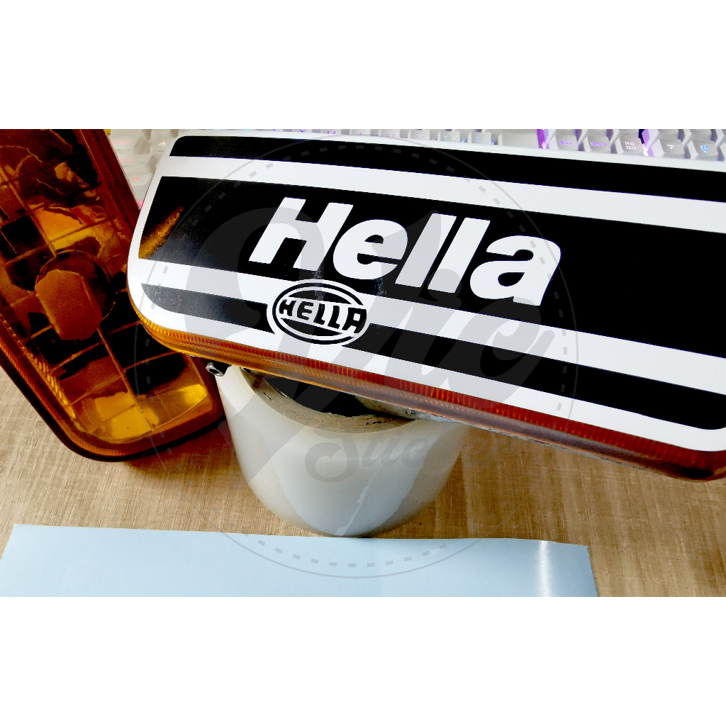 HELLA E36 Foglamp, Foglight Lens Tint (High Quality Sticker) | Shopee ...