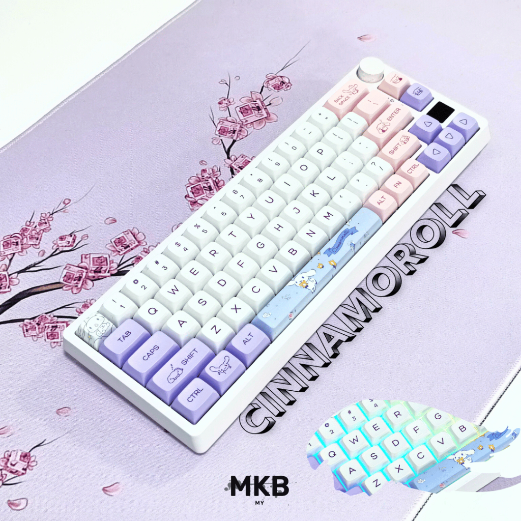Full Build Tri-Mode RGB Custom Mechanical Keyboard Build DK67 V3 65% ...