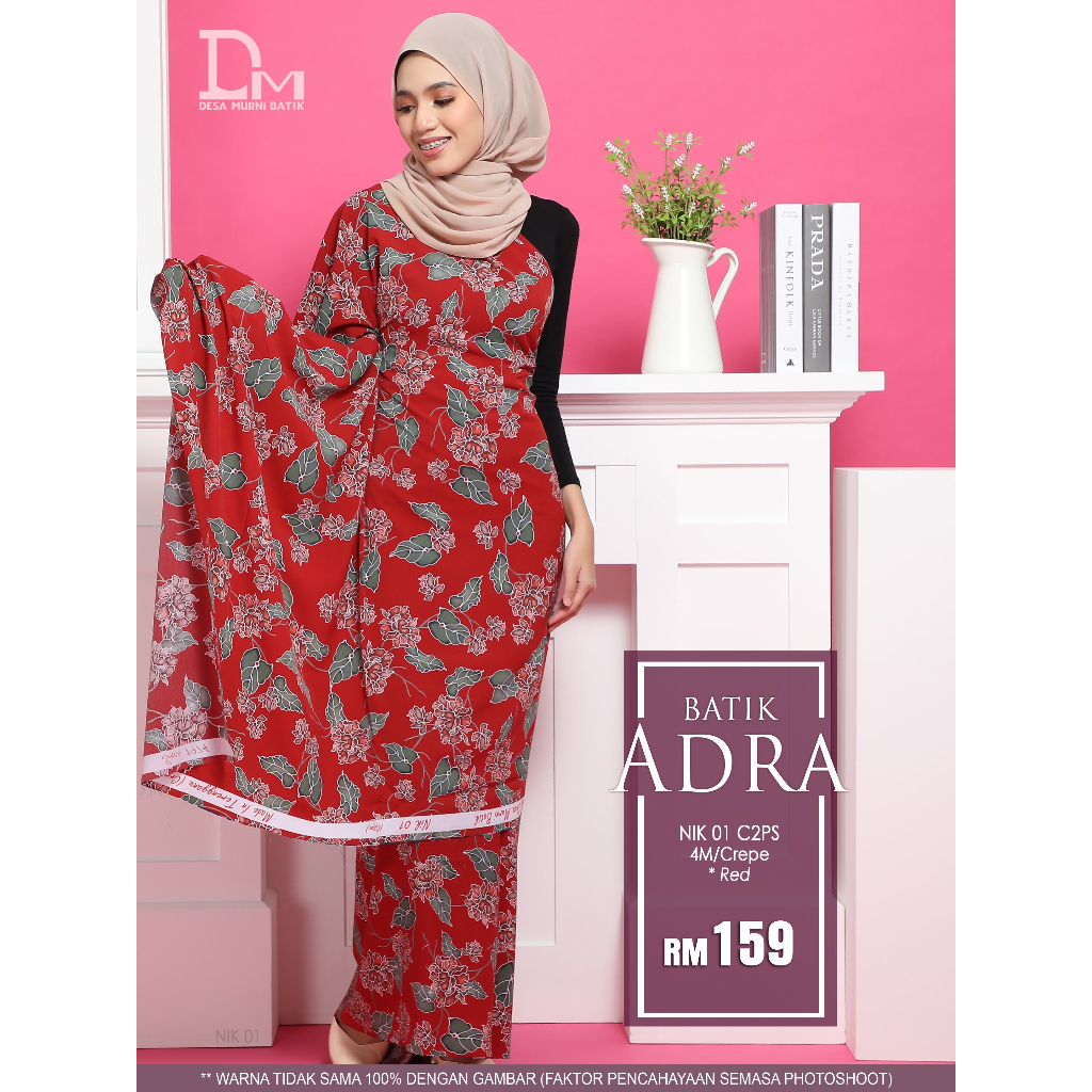 DESA MURNI BATIK - BATIK ADRA (NIK) 🔥🔥🔥 | Shopee Malaysia