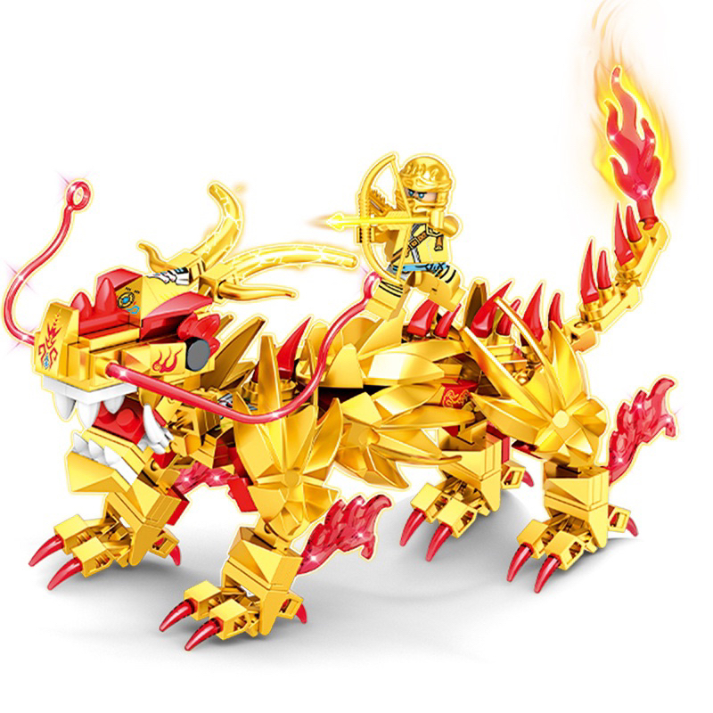 Dark Horse Phantom Four Winged Dragon Flame Four Winged Mecha 4 in 2 ...