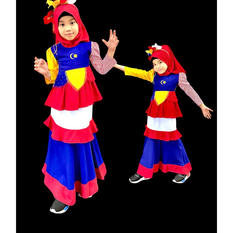 Peplum kelopak bunga Raya | Shopee Malaysia