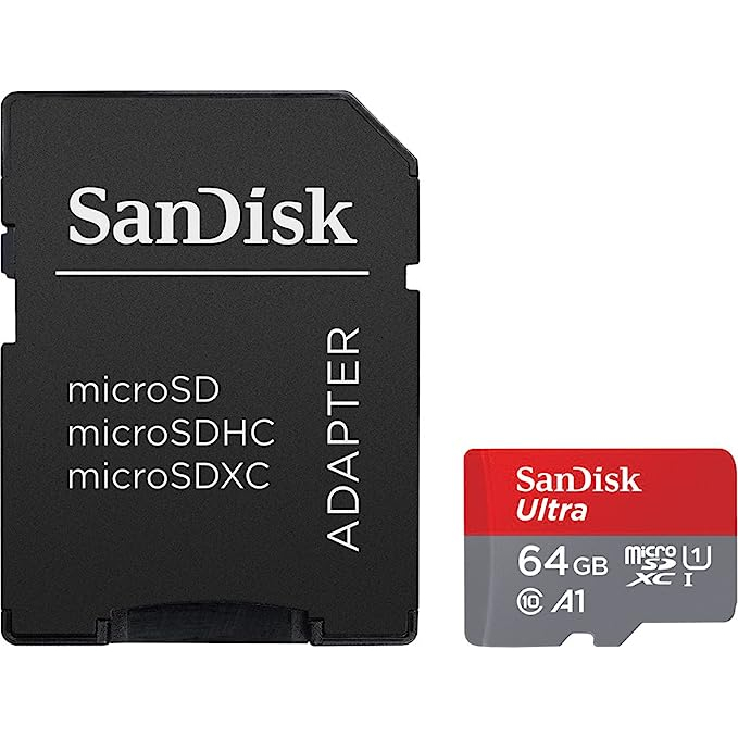 SanDisk Ultra A1 Class 10 Micro SD Memory Card - 64GB | Shopee Malaysia