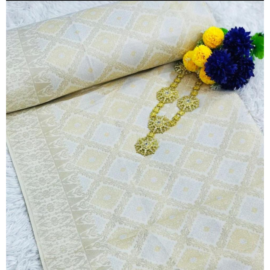 ORIGINAL SONGKET TENUN ASLI BUNGA PENUH / Songket Penuh / Ready Stock ...