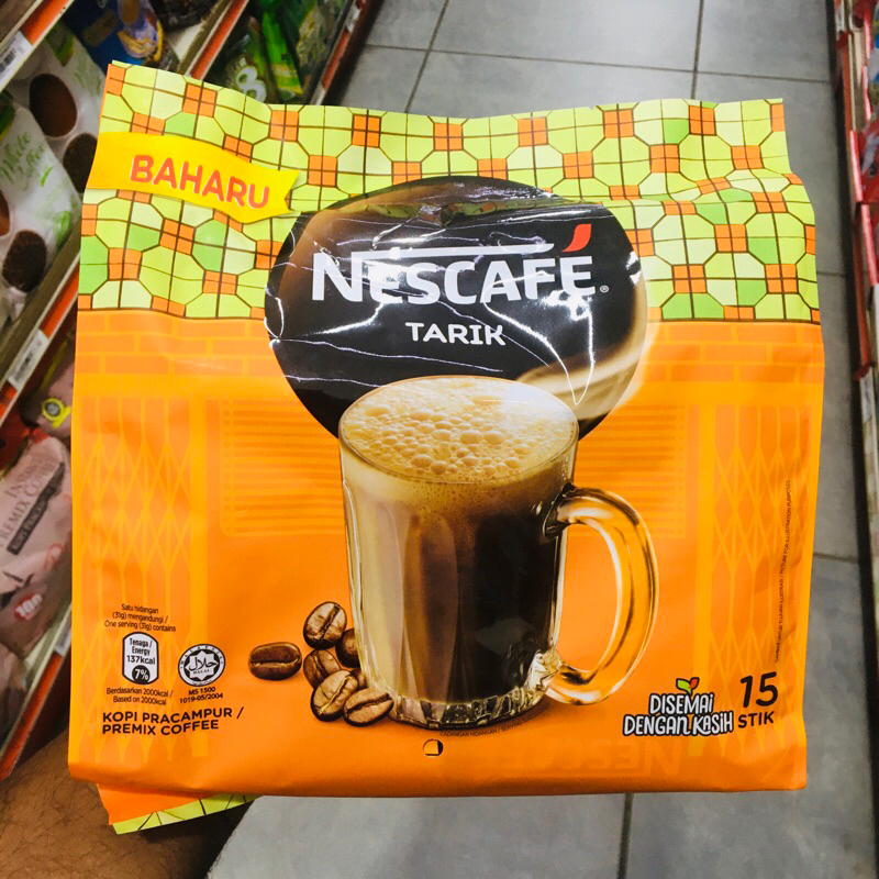Kopi pracampuran Nescafe Tarik 15s x 32g | Shopee Malaysia