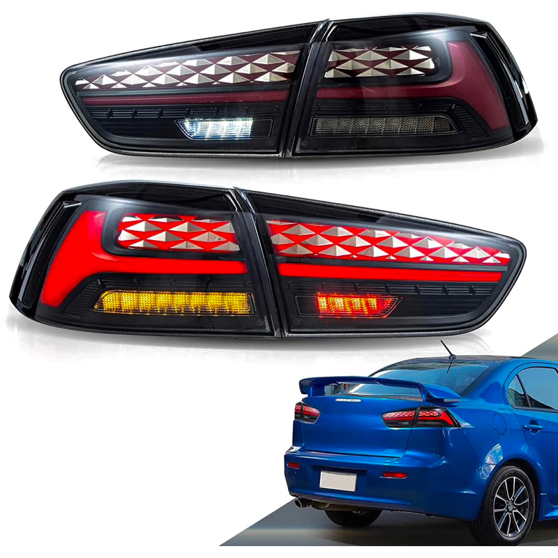Mitsubishi Lancer GT EVO X Proton inspira V5 led tail lamp light 2008 ...