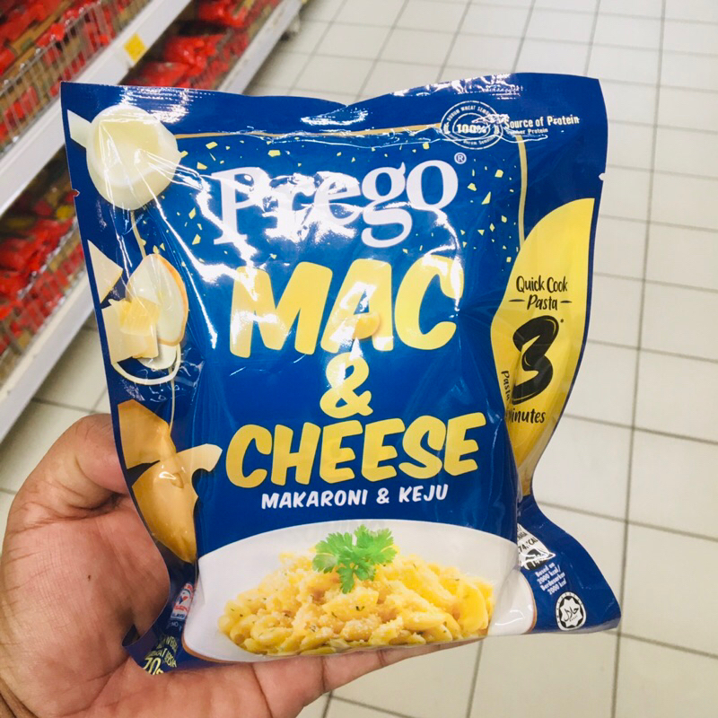 Quick Cook Pasta Macaroni & Cheese Prego 71g | Shopee Malaysia