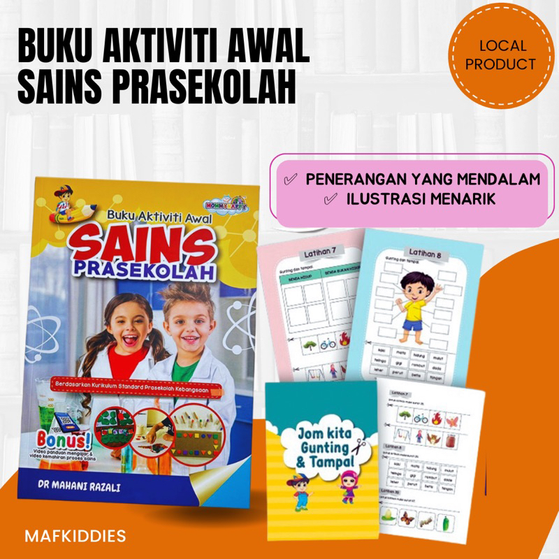 [MAFKIDDIES] - BUKU AKTIVITI AWAL SAINS PRASEKOLAH- AKTIVITI PRASEKOLAH ...