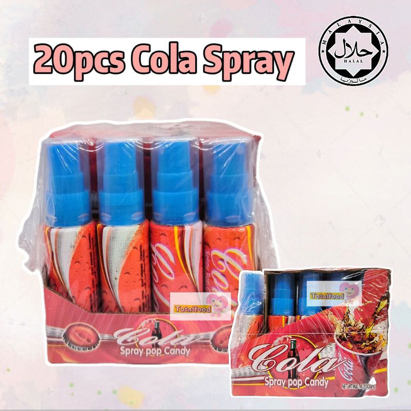 KHY Cola Spray Candy 20pcs | Shopee Malaysia