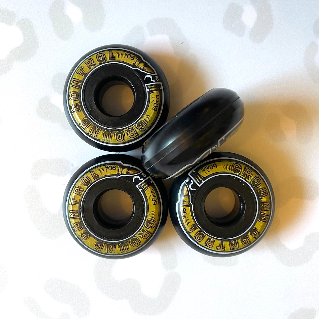 GROUND CONTROL - Camo Bullet 60mm/90a Aggressive Inline Skate Wheels ...
