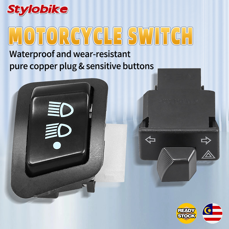 3 Pins Honda RS150 Double Signal Switch / Suis Hazard Flasher Relay ...