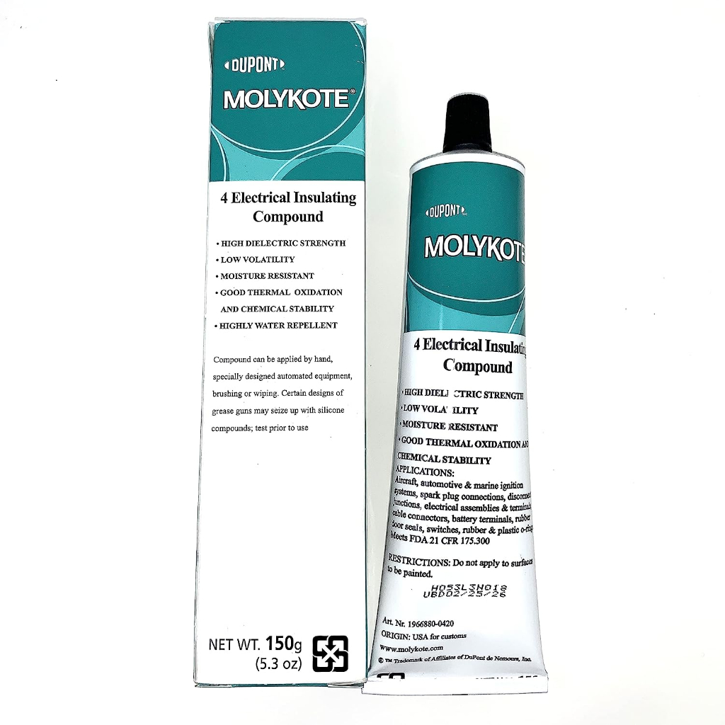 Dupont Molykote 4 Electrical Insulating Compound 150g Dow Corning DC4 | Shopee Malaysia