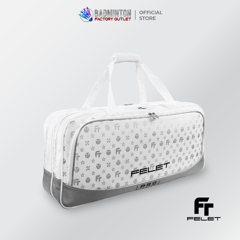 FELET Monogram PRO Series Badminton Racket Backpack Double Bag Double ...
