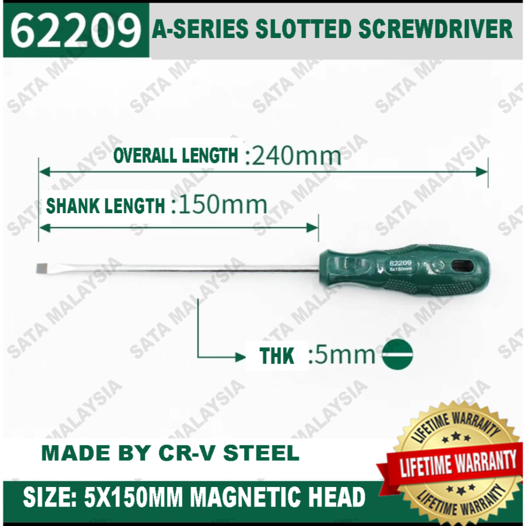 SATA A-Series Screwdriver Philips Screwdriver Slotted Screwdriver ...