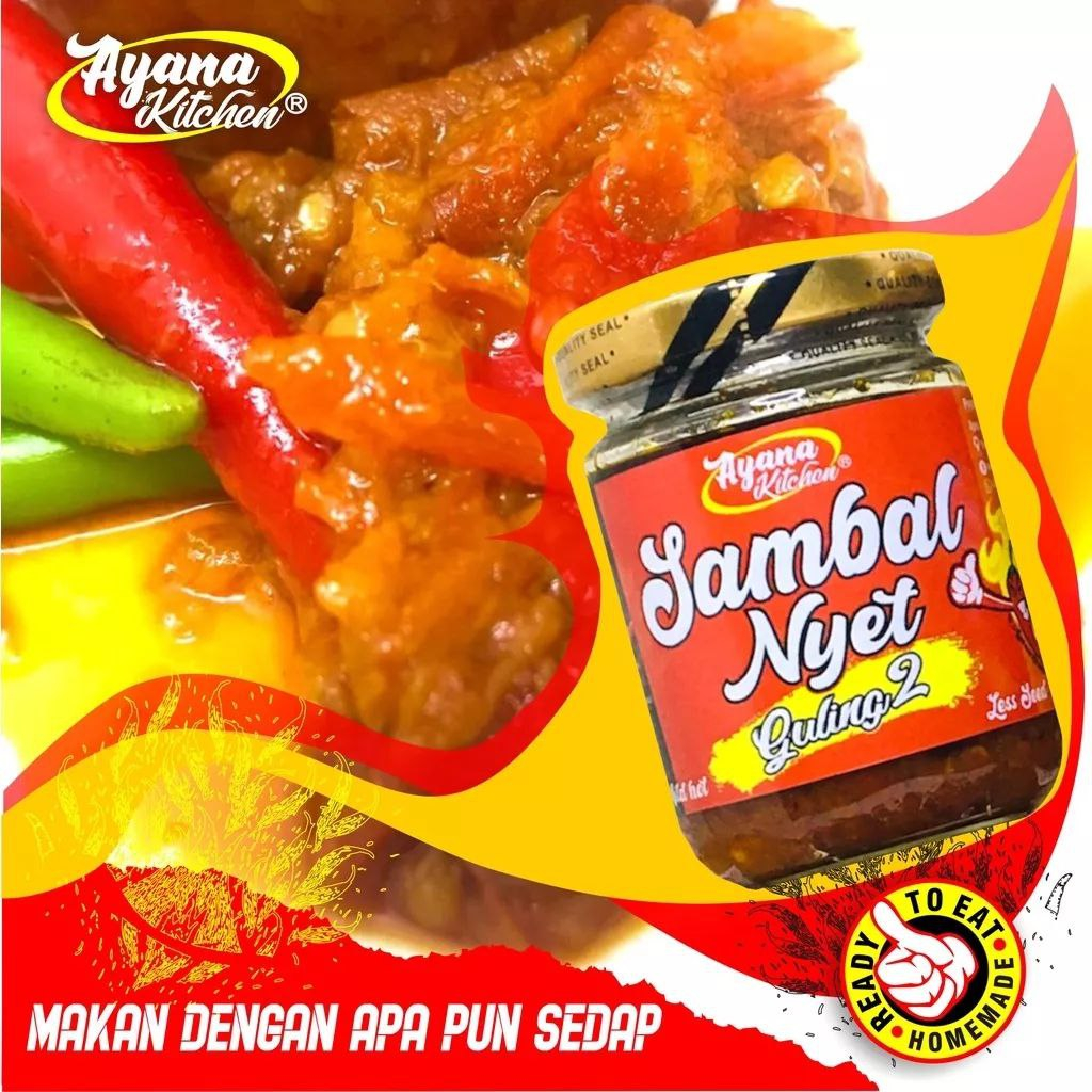 Sambal Penyet Sambal Nyet Guling-guling | Shopee Malaysia