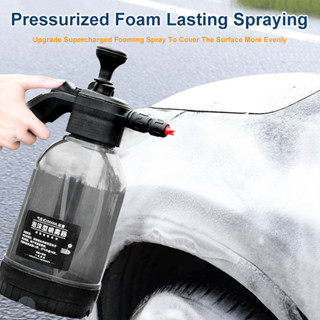 2000ML Car Wash Foam Spray Gun Bottle Hand Pump High Pressure Sprayer ...