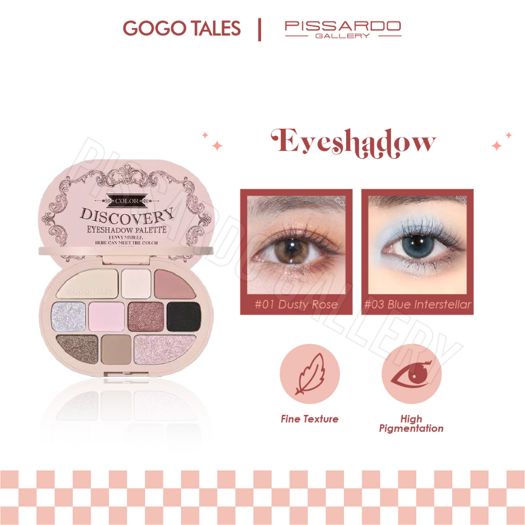 【GOGO TALES Eyeshadow Palette】Luolita Eyeshadow Palette - 10 Colours ...