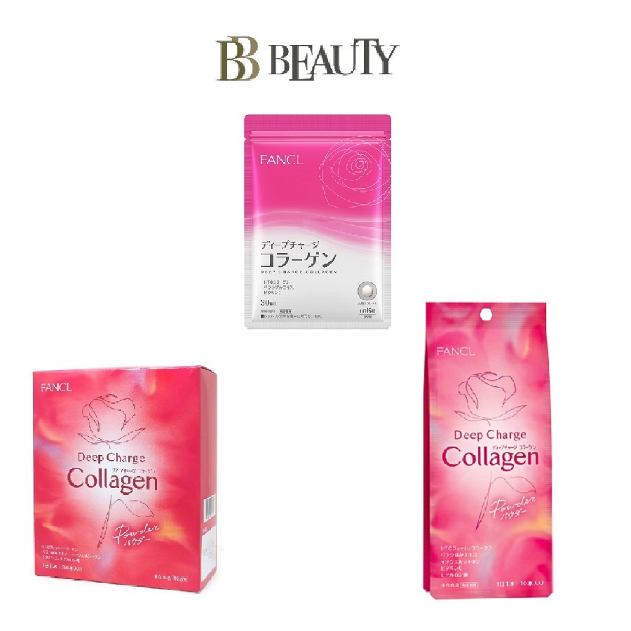 FANCL Deep Charge Collagen 10/30 Days Powder/Tablets | Shopee Malaysia