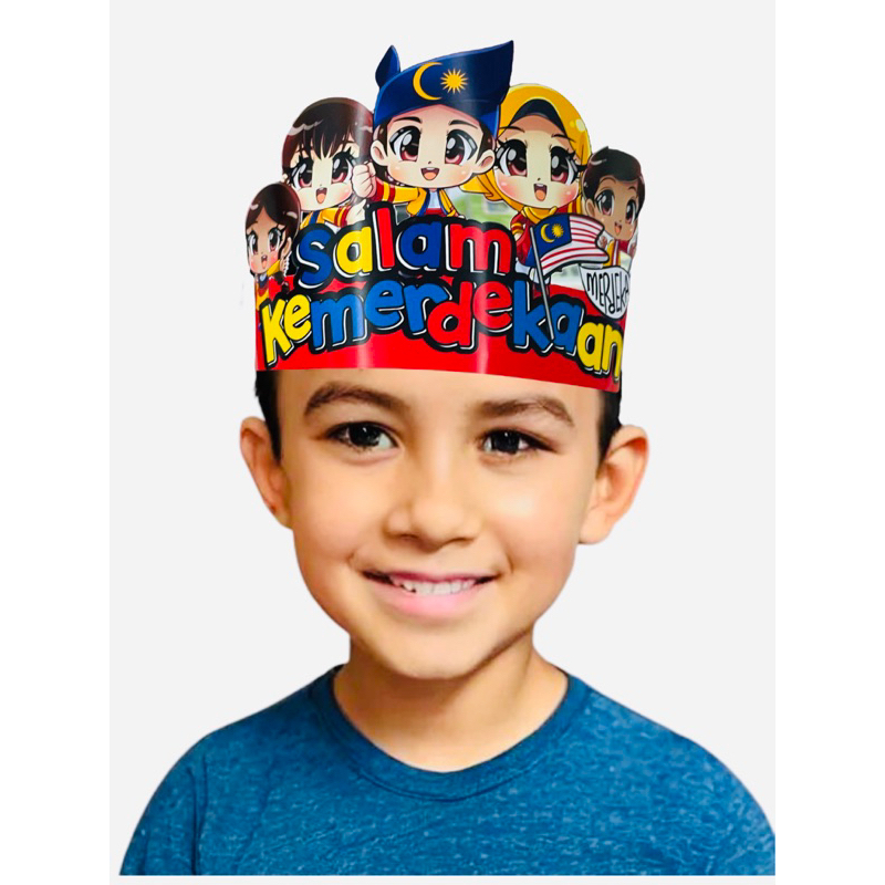 Merdeka Merchandise Tanjak Merdeka Kanak- Kanak for Kids Merdeka Props ...