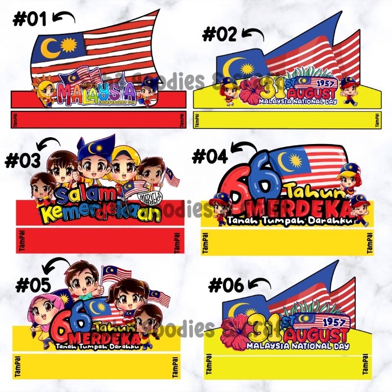 topi merdeka tanjak merdeka topi merdeka kipas merdeka lambaian merdeka ...