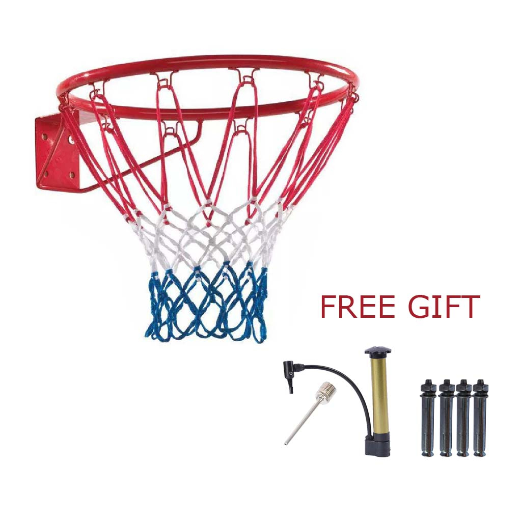 45cm diameter basketball rim with net and air pump bola keranjang ...