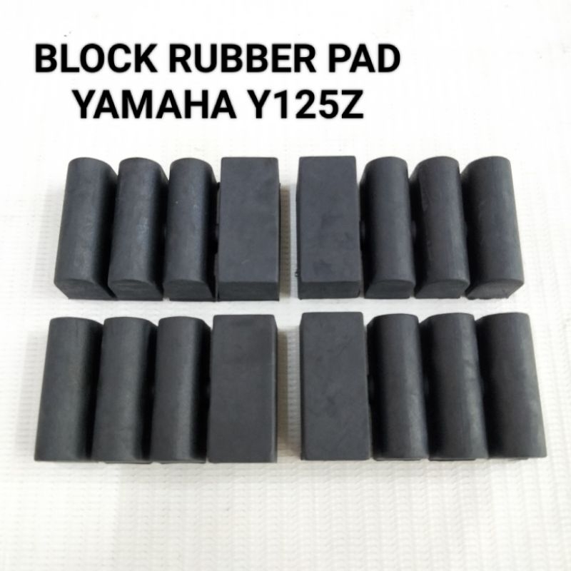 CYLINDER BLOCK RUBBER YAMAHA 125Z Y125Z Y125ZR GETAH HEAD BLOCK PAD ...