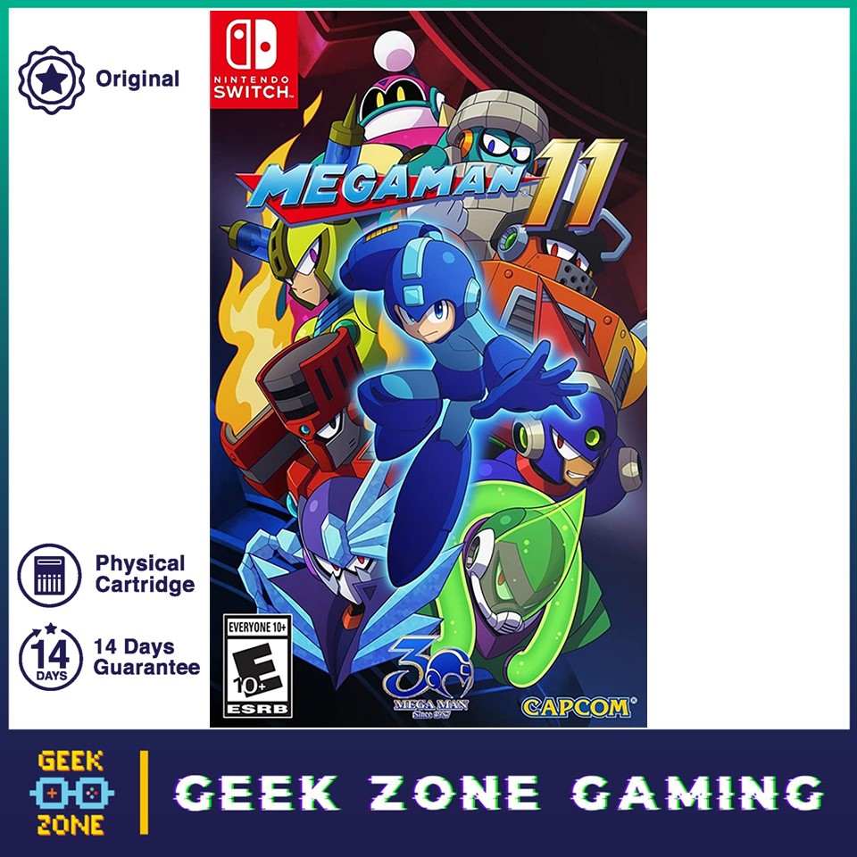 Nintendo Switch Mega Man 11 | Megaman 11 (English + Chinese) | Shopee ...