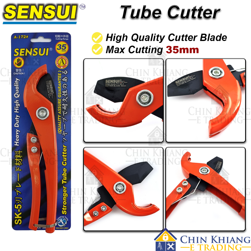 Sensui High Quality Tube Cutter Pipe Cutter PVC Cutter 35mm SEN-A172 ...
