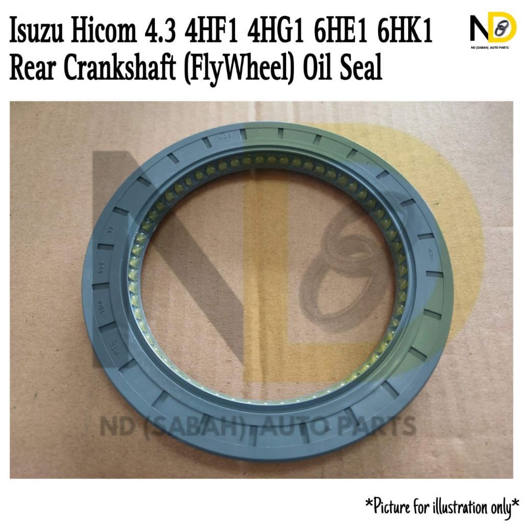ISUZU HICOM 4.3 4HF1 4HG1 6HE1 6HK1 REAR CRANKSHAFT (FLY WHEEL) OIL ...