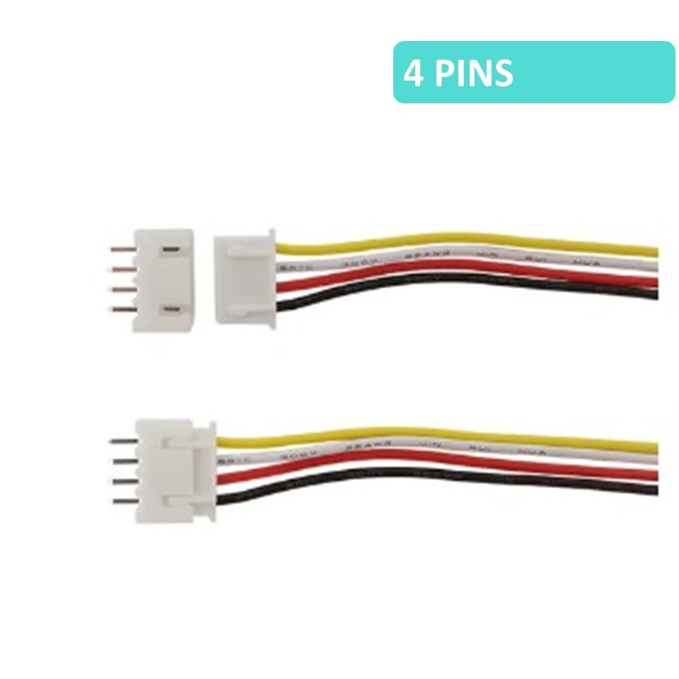 XH2.54 Wire Cable Connector Set XH 2.54mm pitch 2 Pin 3 Pin 4 Pin 5 Pin 7 Pin with Mating Board ...