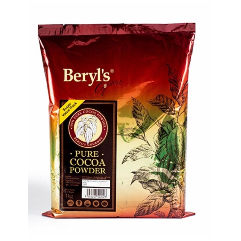 🔥READY STOCK🔥 Beryl's Pure Cocoa Powder 250g, 500g and 1kg ( Premium ...