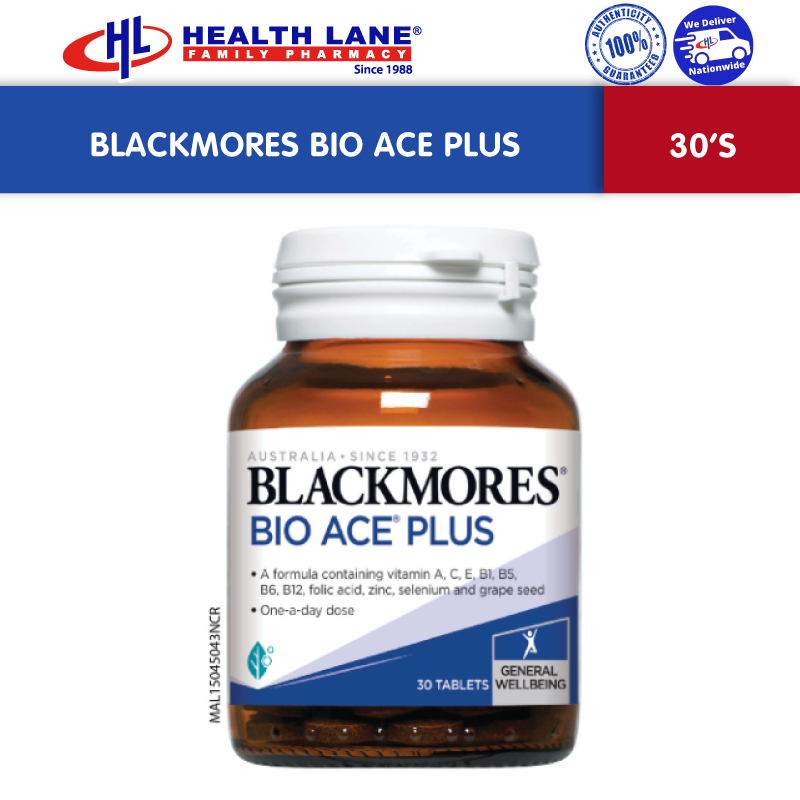 Blackmores Bio Ace Plus (30's) | Shopee Malaysia