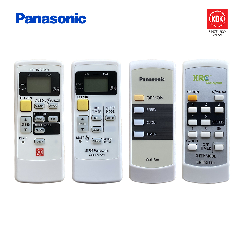 Panasonic KDK Ceiling Fan Remote Control for Wall Fan Kipas Siling ...