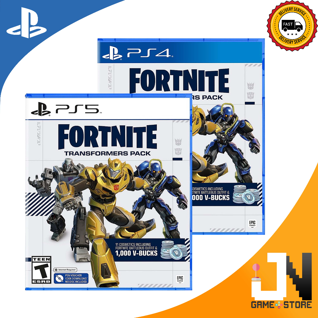 PS4 / PS5 Fortnite Transformers Pack (R2)(English)(Digital Code In Box ...