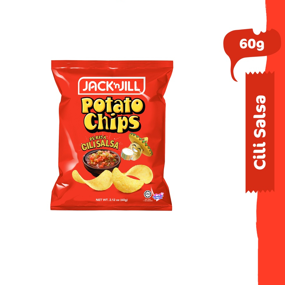 Jack ‘n Jill Potato Chips - Salsa Chilli (60g) | Shopee Malaysia